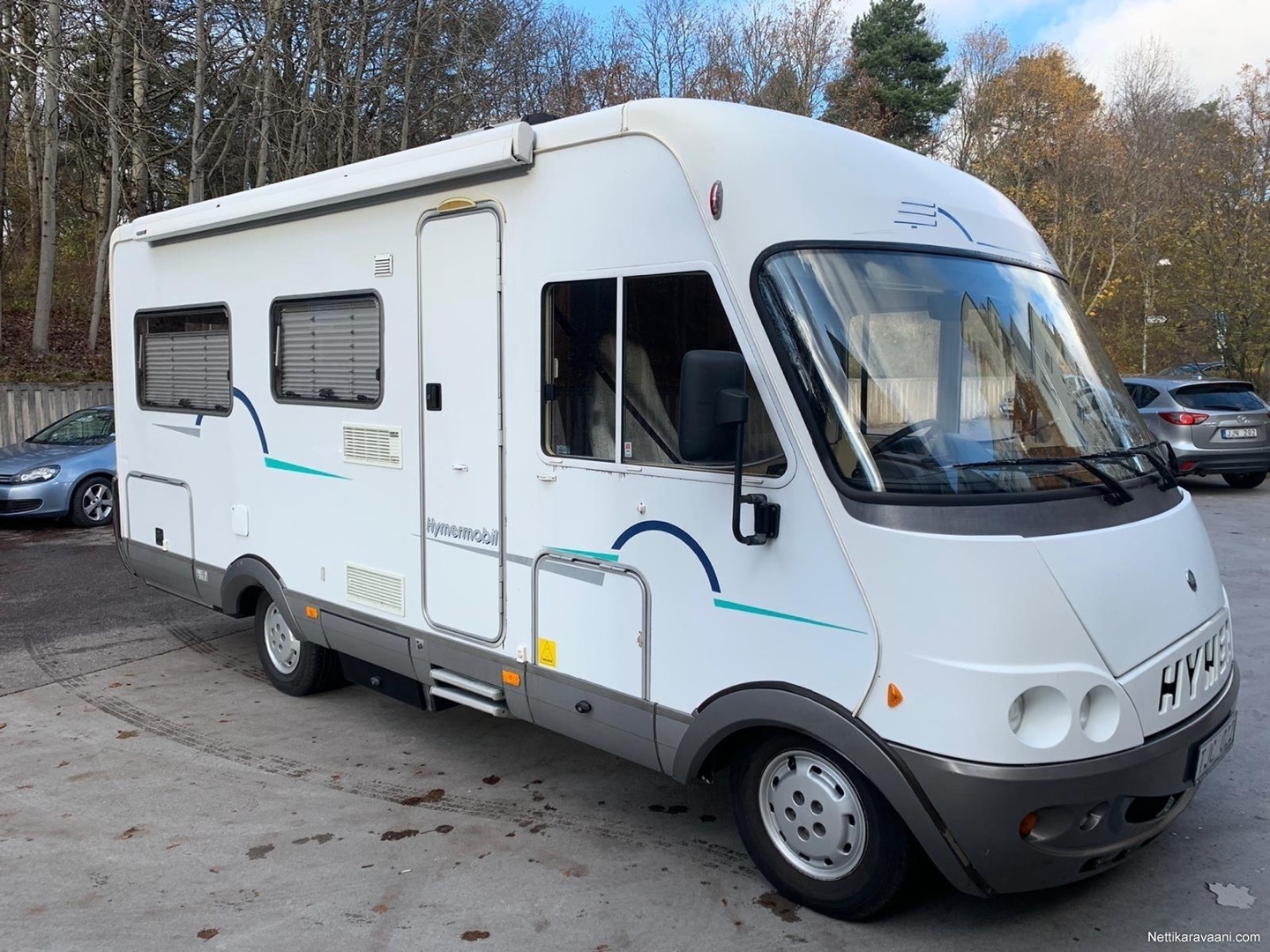 Hymer B 634, Fiat 2003 - Matkailuauto - Integroitu - Nettikaravaani