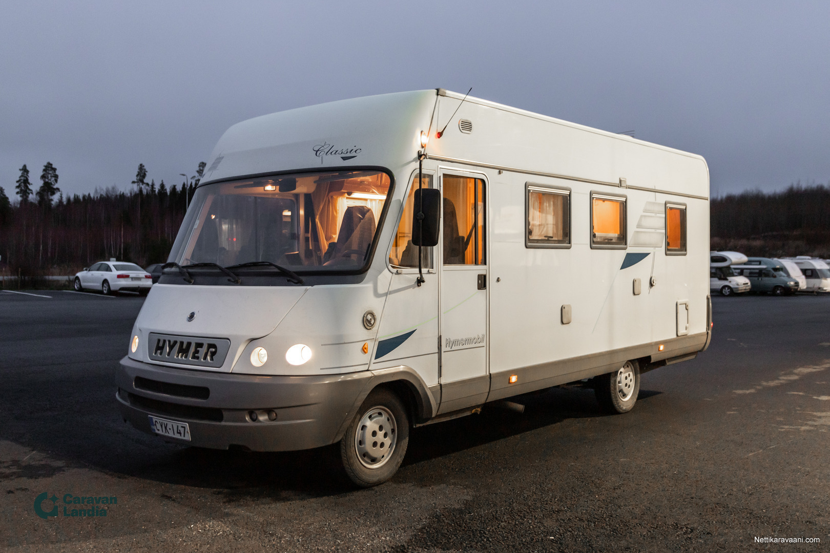 Hymer Classic B 655 Fiat 2 8 JTD 130hv TRUMA PITKITT INEN